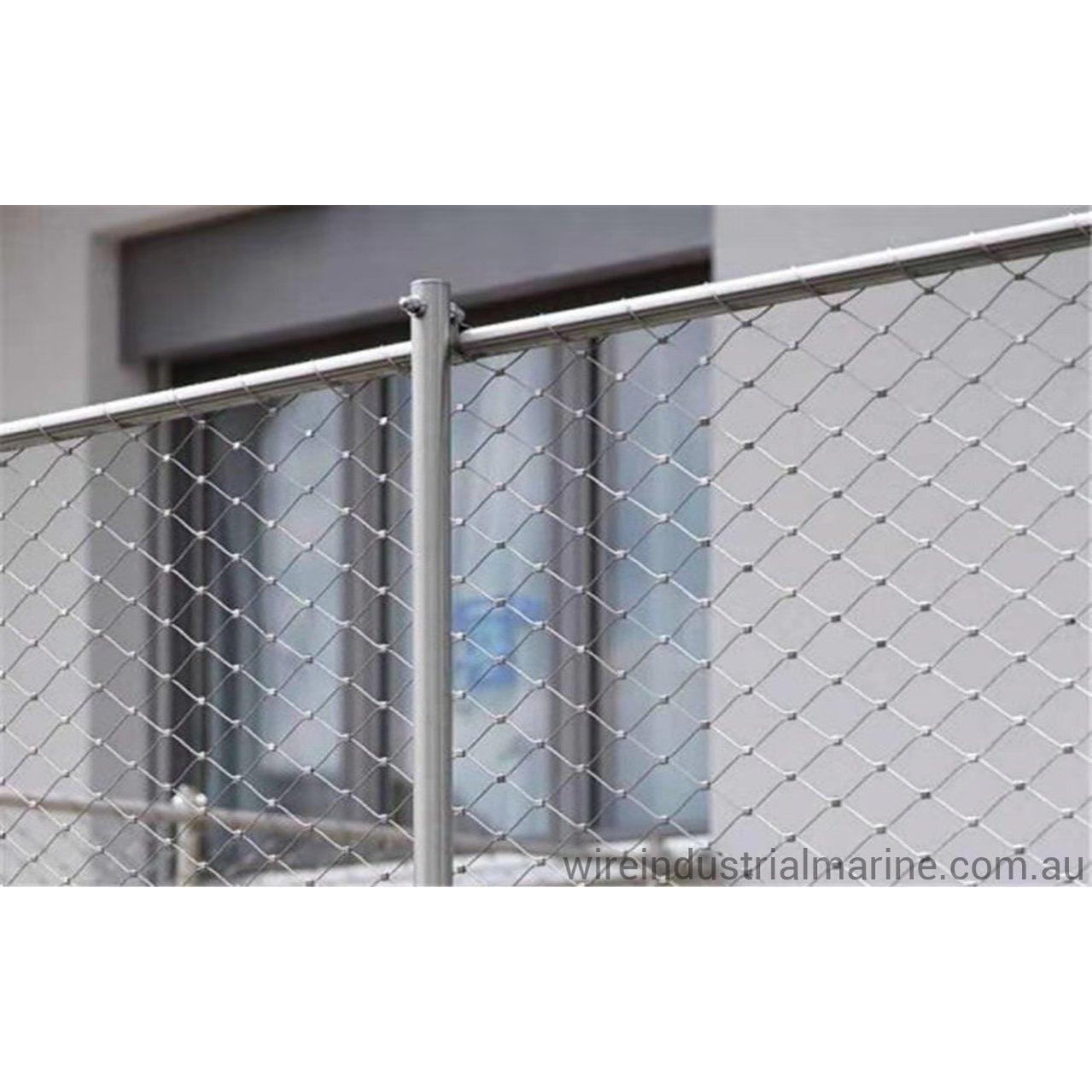 2mm Stainless Steel Cable Mesh | Wire Industrial & Marine – Wire ...