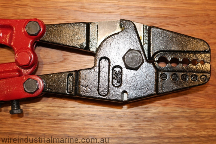 10mm bench mounted rope swage tool – Wire Industrial & Marine