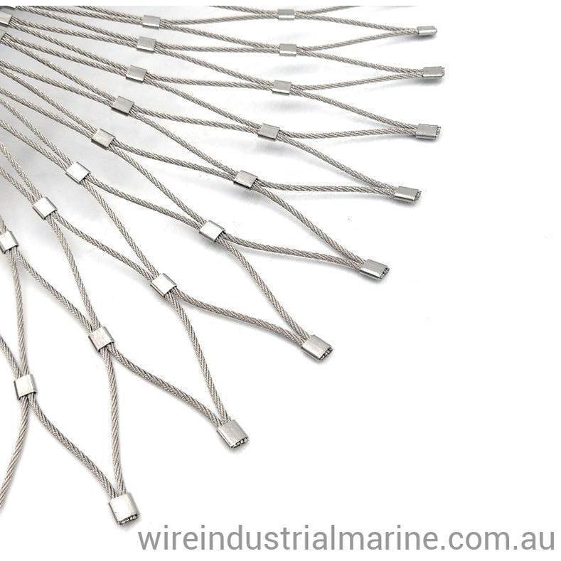 2mm Stainless Steel Cable Mesh | Wire Industrial & Marine – Wire ...